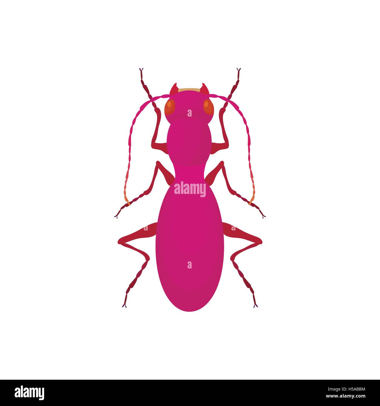 Bug icon, cartoon style Stock Vector Image & Art - Alamy