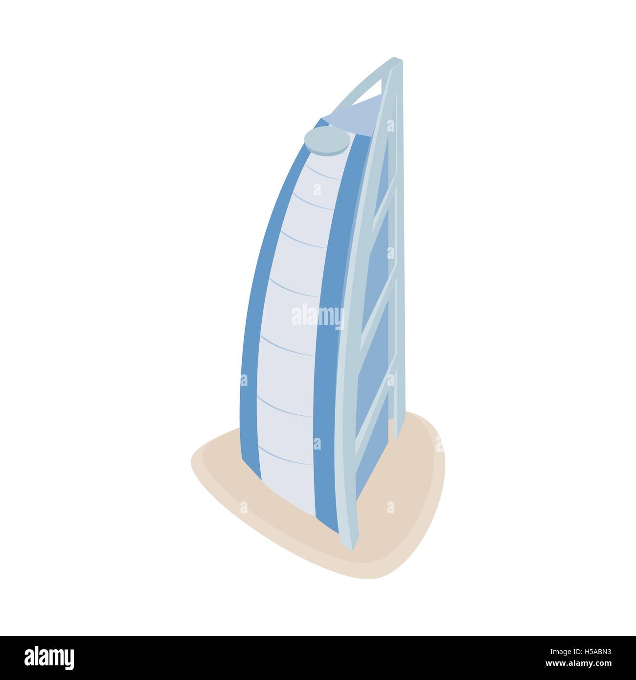 Burj al arab arabic Cut Out Stock Images & Pictures - Alamy