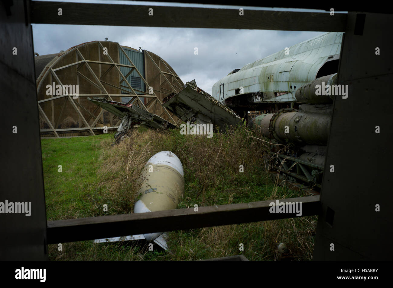RAF Bentwaters, former USAF Nuclear Bomber Base in Suffolk England. Oct ...
