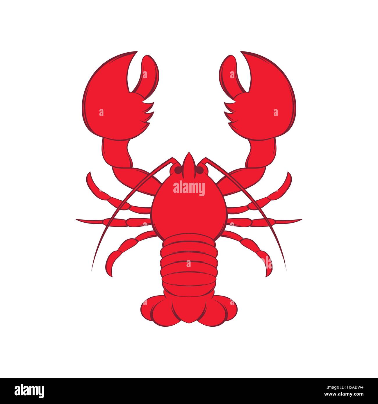 Crayfish icon in cartoon style Stock Vector Image & Art - Alamy