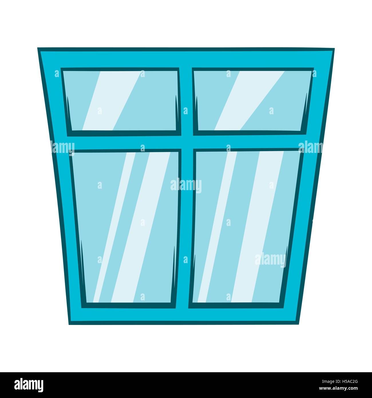 Window icon, cartoon style Stock Vector Image & Art - Alamy