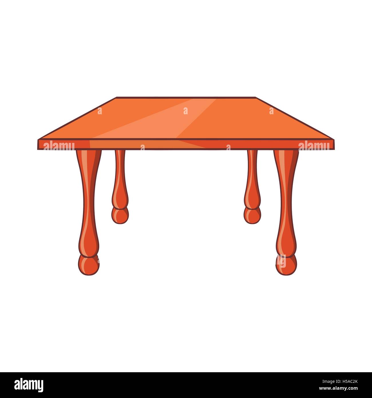 Table icon, cartoon style Stock Vector Image & Art - Alamy