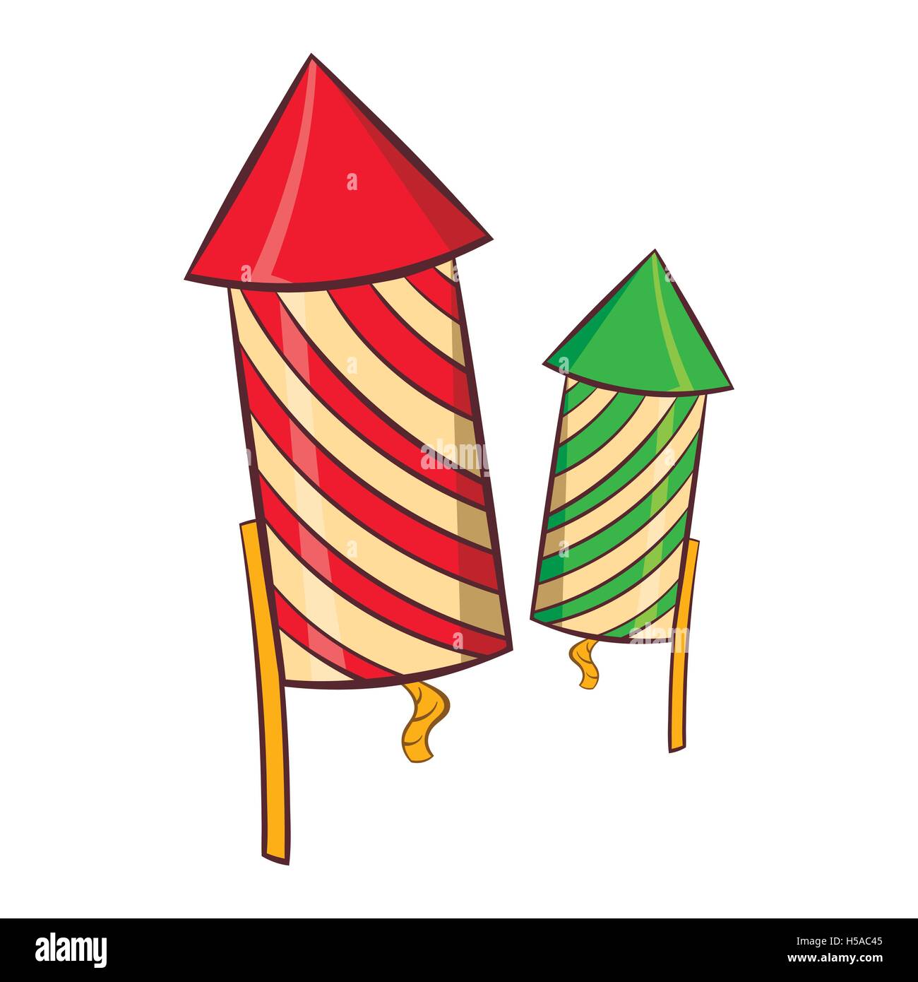 Firecracker icon, cartoon style Stock Vector Image & Art - Alamy