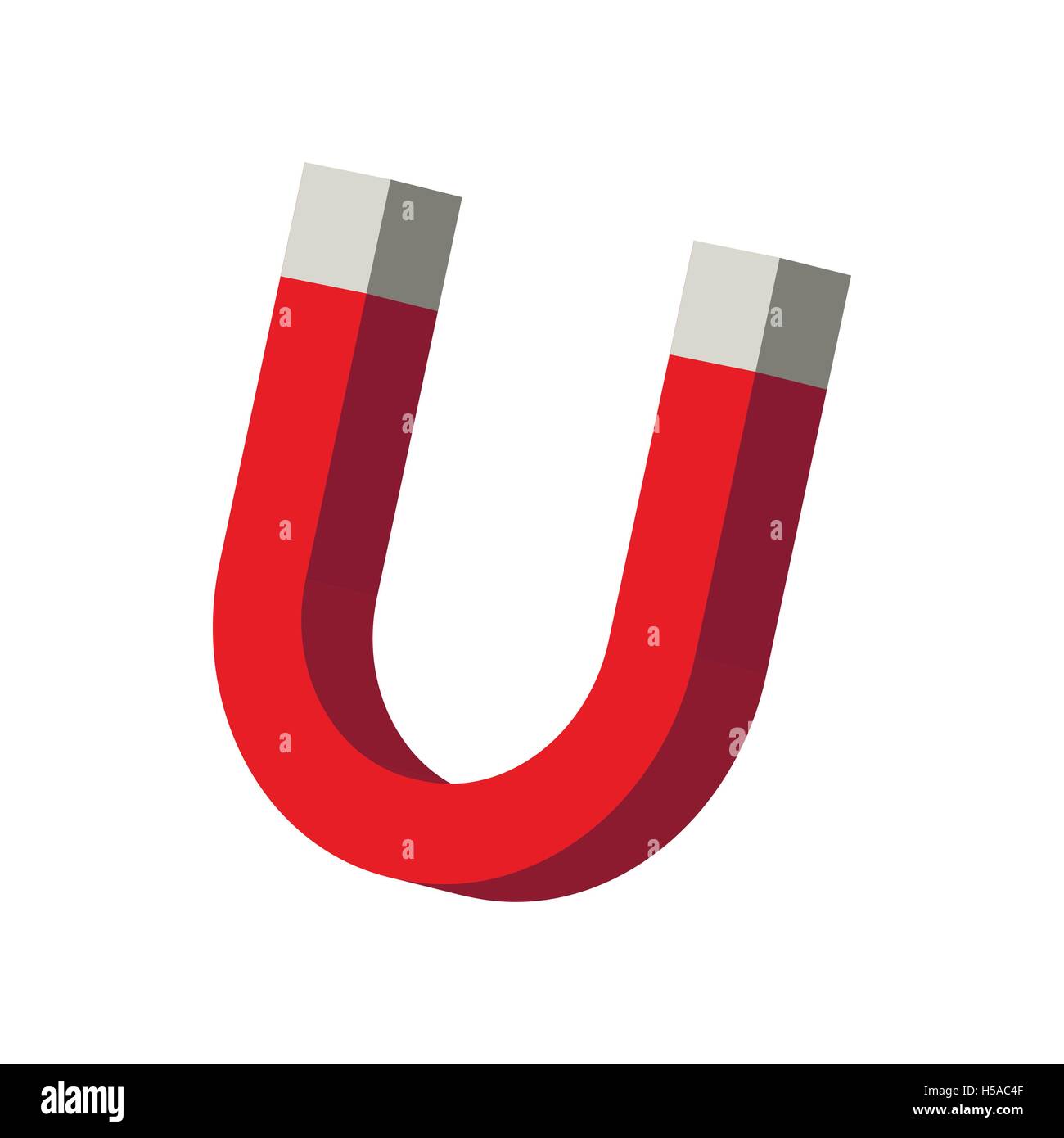 A horseshoe magnet icon, cartoon style Stock Vector Image & Art - Alamy