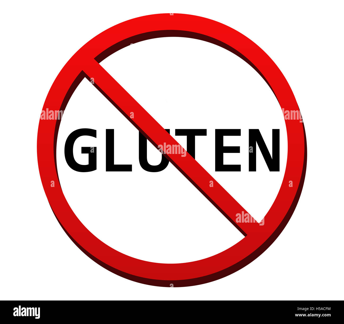 Round gluten free label Cut Out Stock Images & Pictures - Alamy