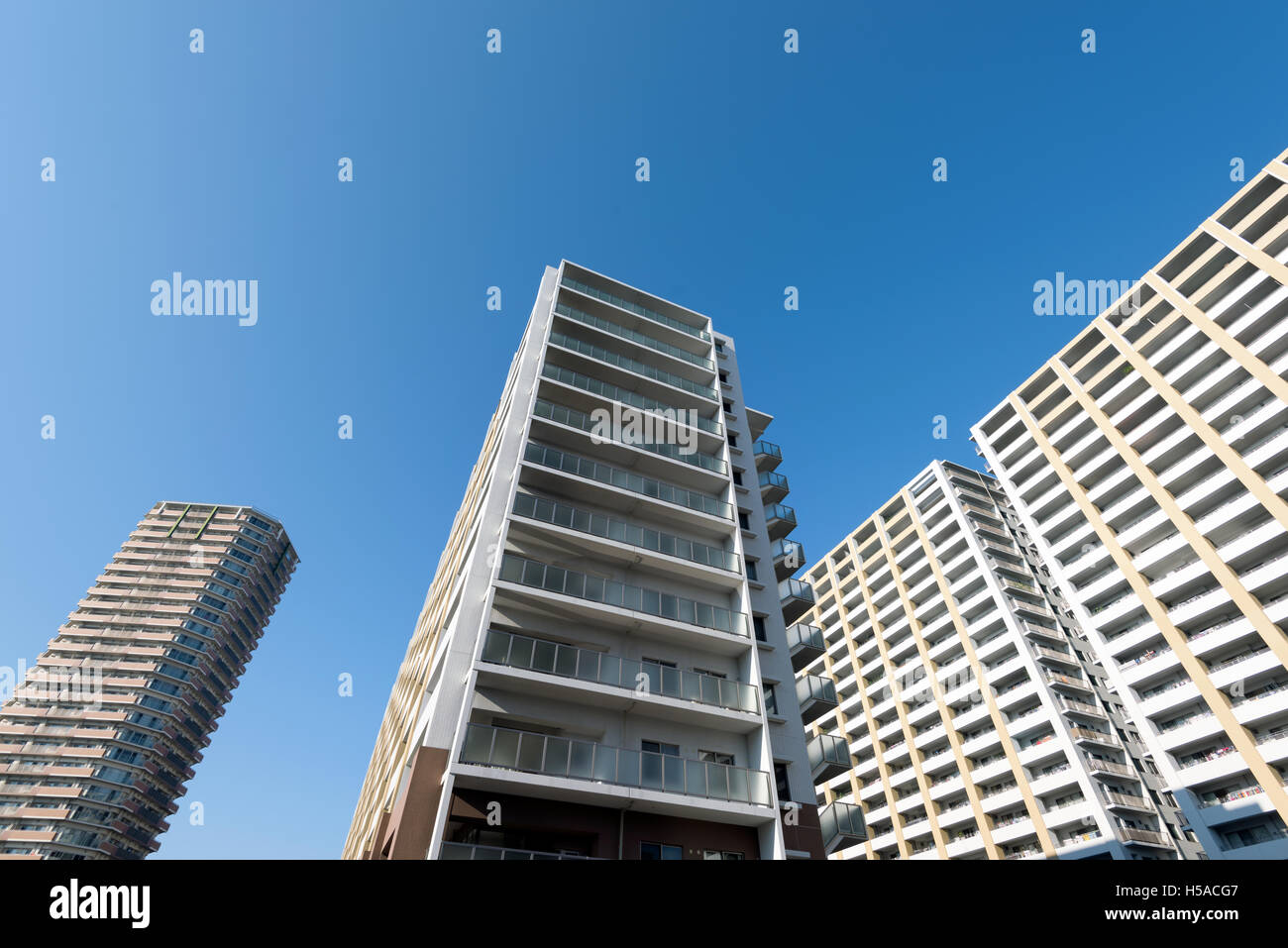 Residential apartment high rise japan hi-res stock photography and ...