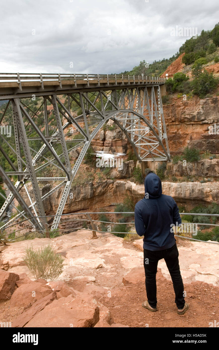 Midgley Bridge Sedona Arizona USA Stock Photo - Alamy