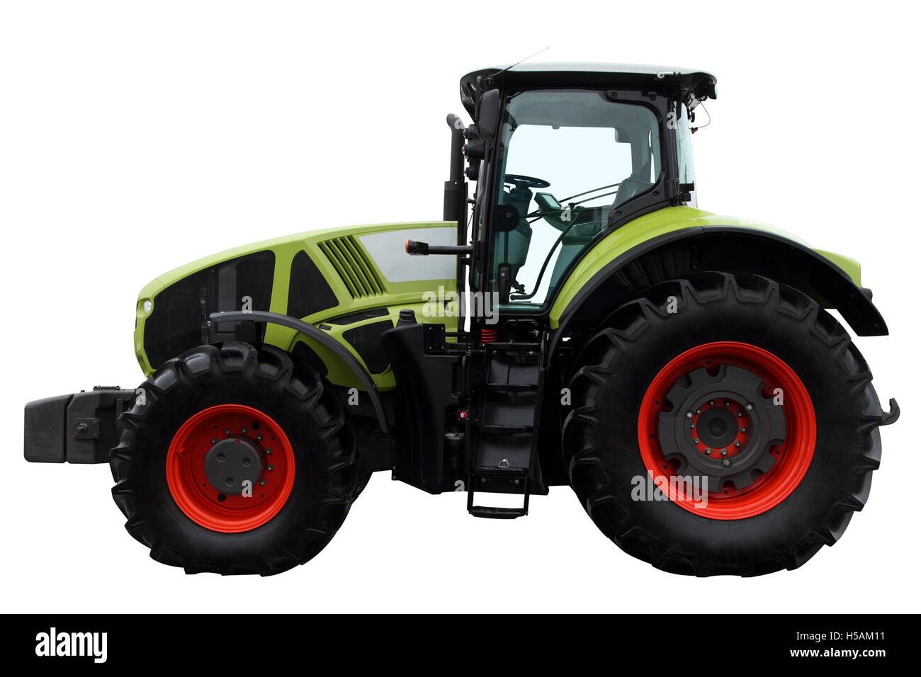 Tractor white background hi-res stock photography and images - Alamy