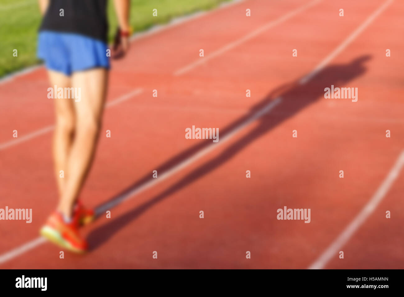 Shadow man running on street hi-res stock photography and images - Alamy