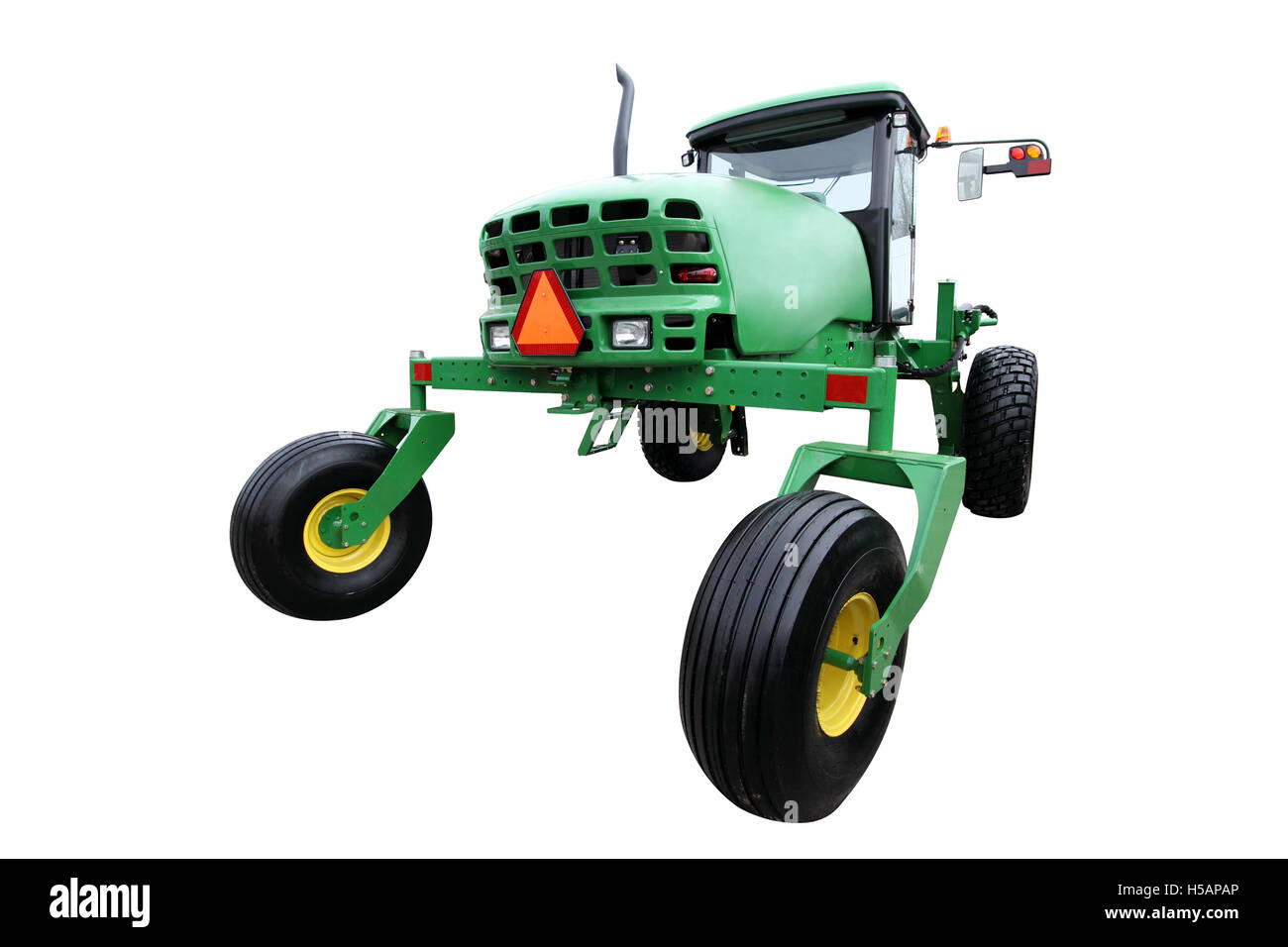Green tractor isolated hi-res stock photography and images - Alamy
