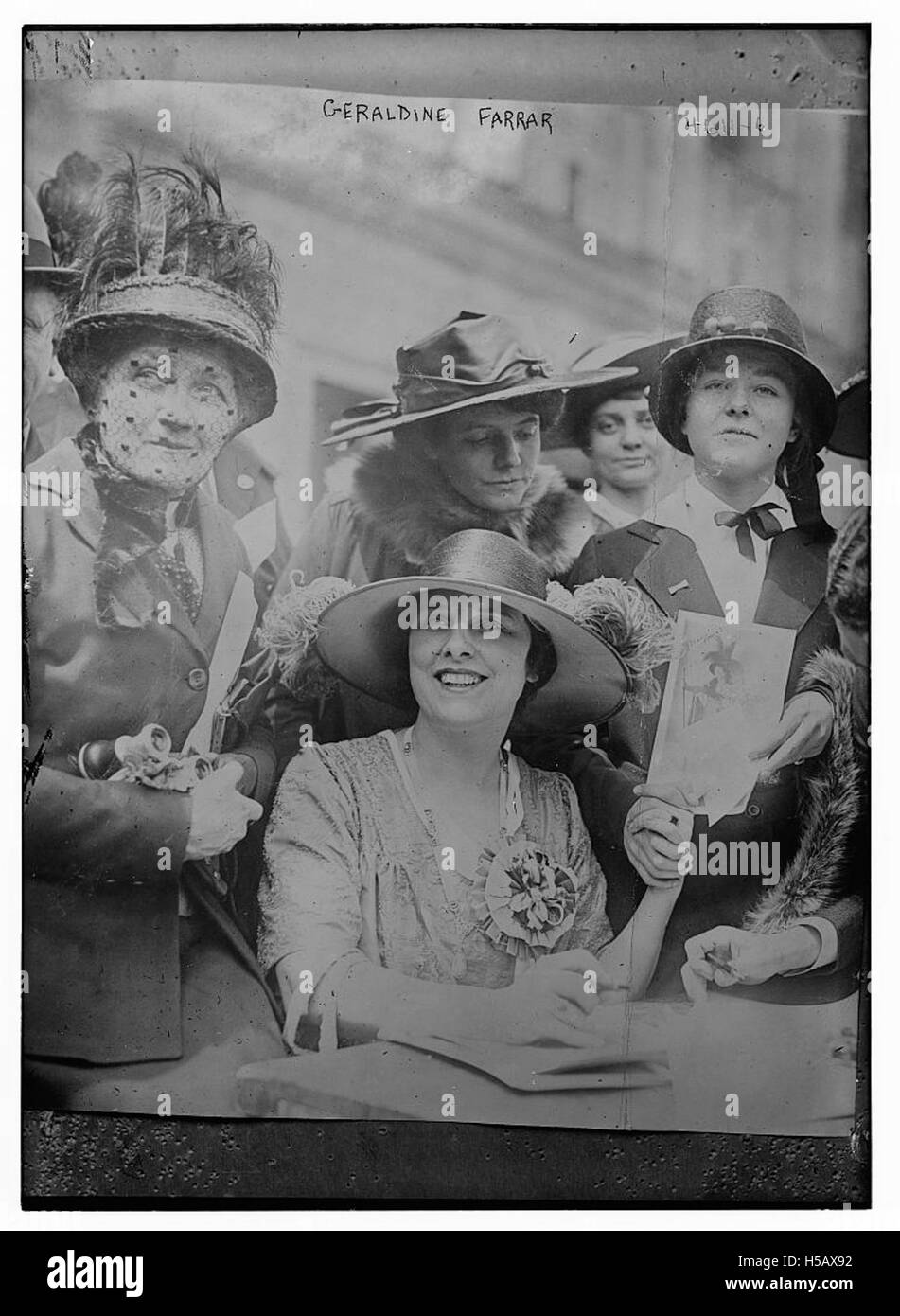 A portrait or photograph of Geraldine Fa, though additional details ...