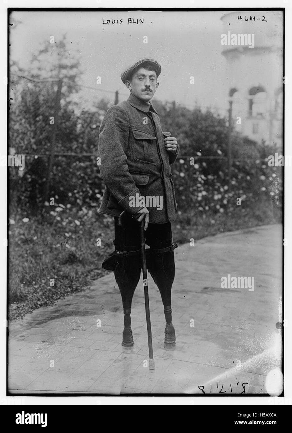 Louis Blin [Monitor, French Cripple Sch Stock Photo - Alamy