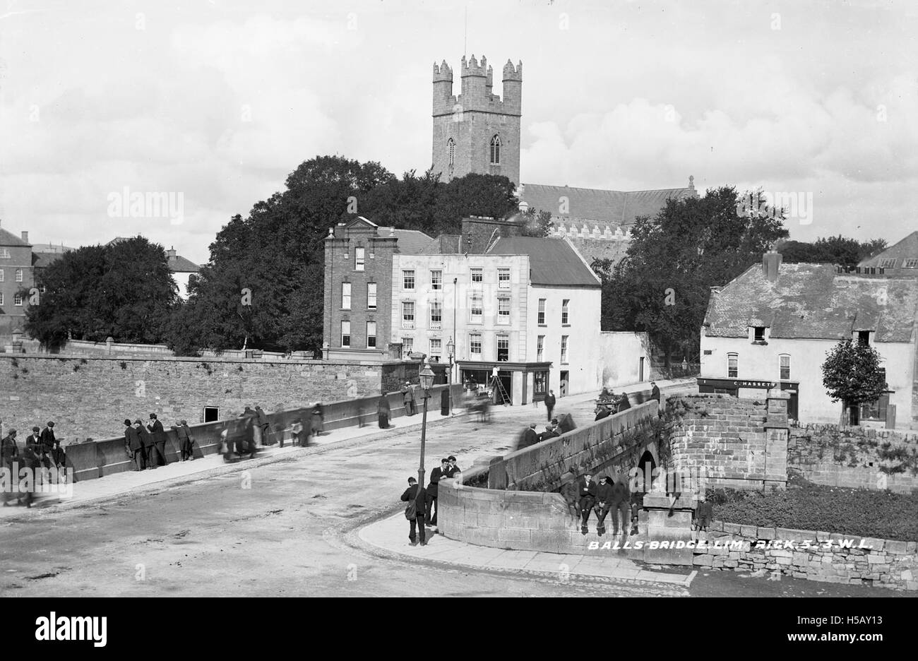 The Mathew Bridge in Limerick, Ireland, is an important piece of ...