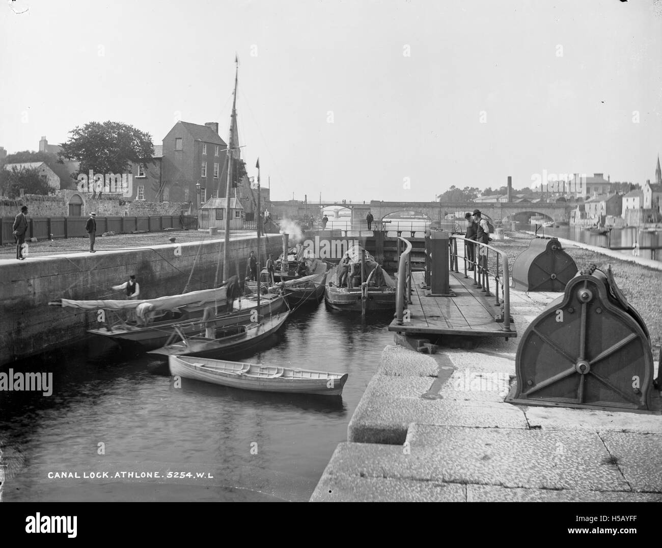 The photograph depicts a traffic jam, likely taken in a busy urban ...