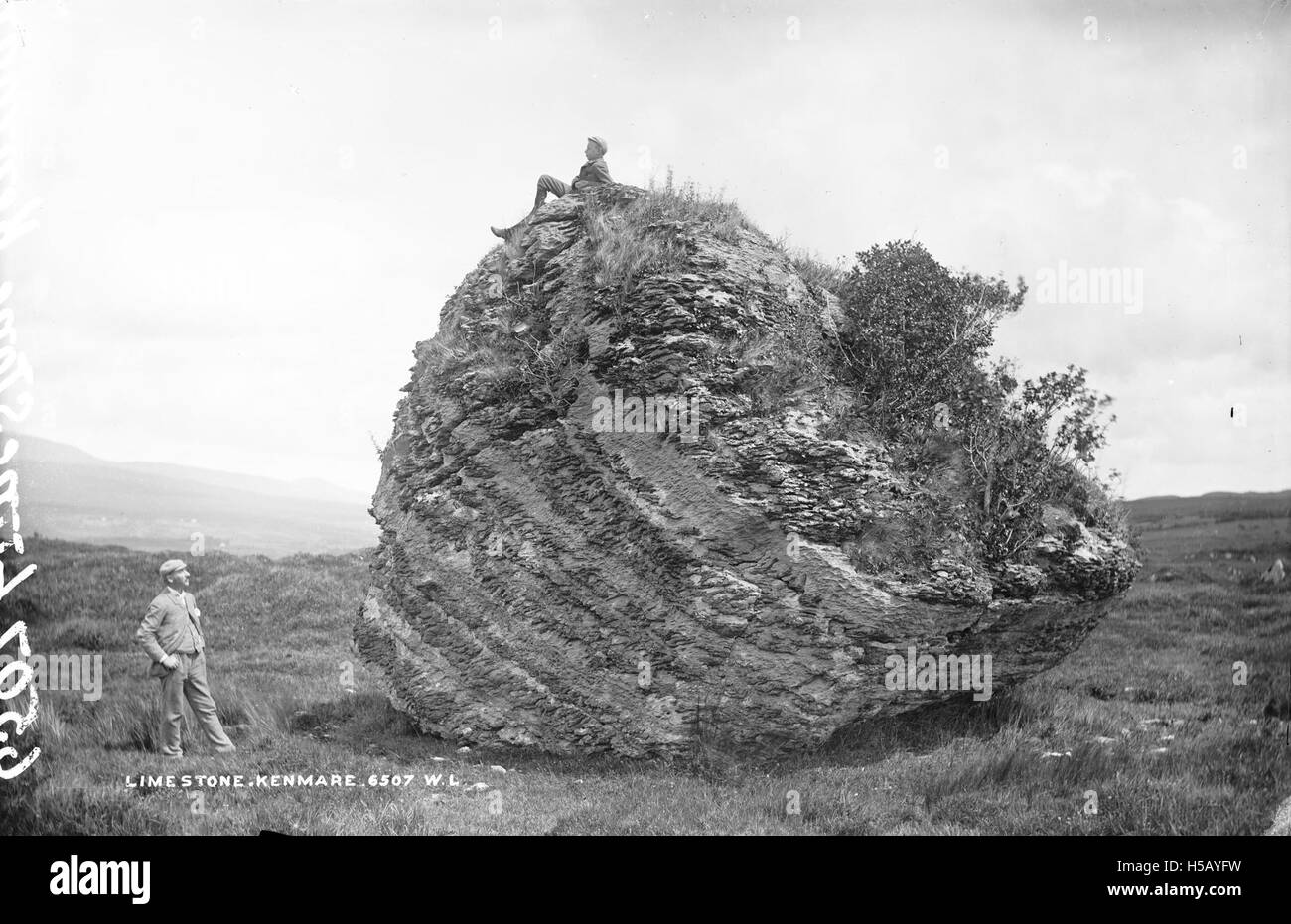 Lump of land Black and White Stock Photos & Images - Alamy