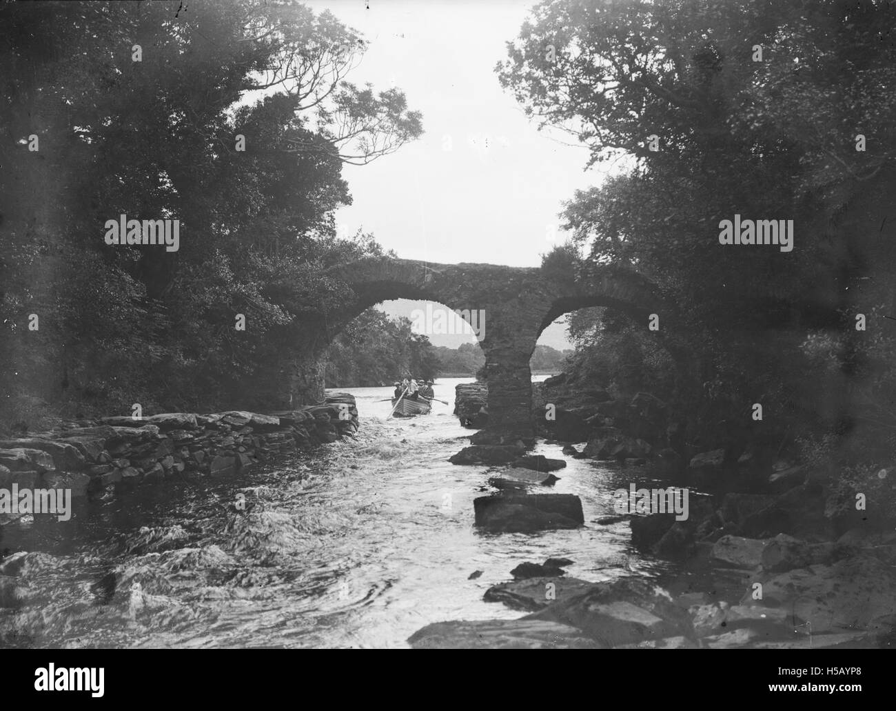The phrase 'Shooting the Rapids' refers to navigating a fast-flowing ...