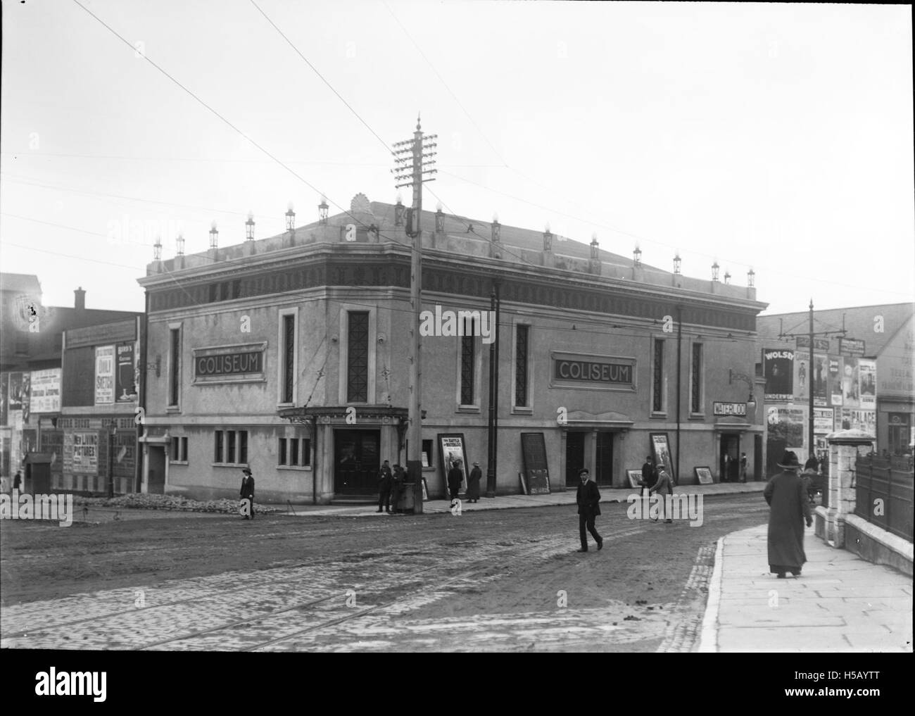 A photograph of the Coliseum Theatre, a historic venue known for its ...