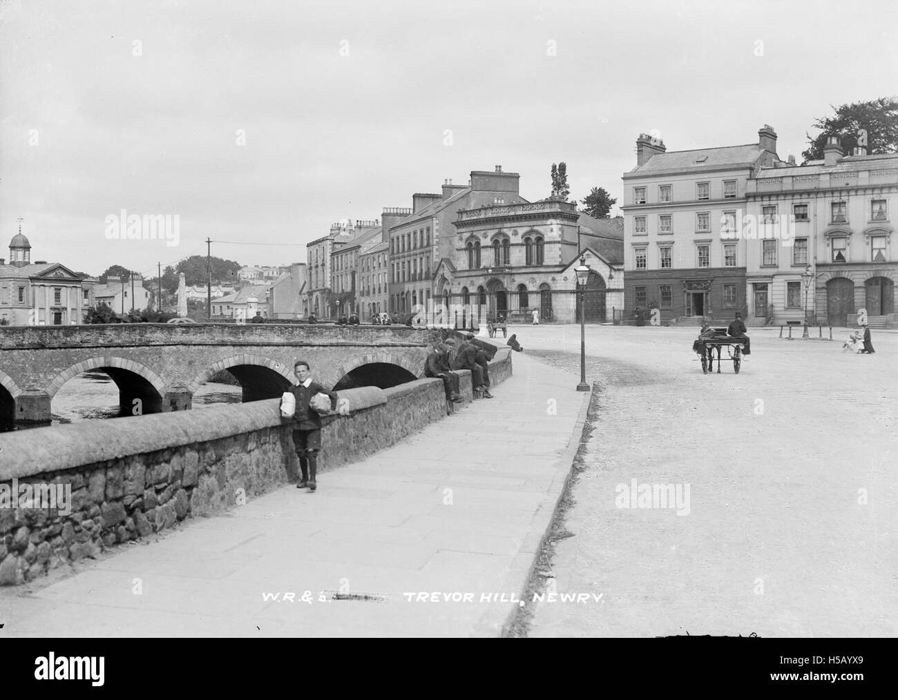 Trevor Hill in Newry, Northern Ireland, is depicted in this photograph ...