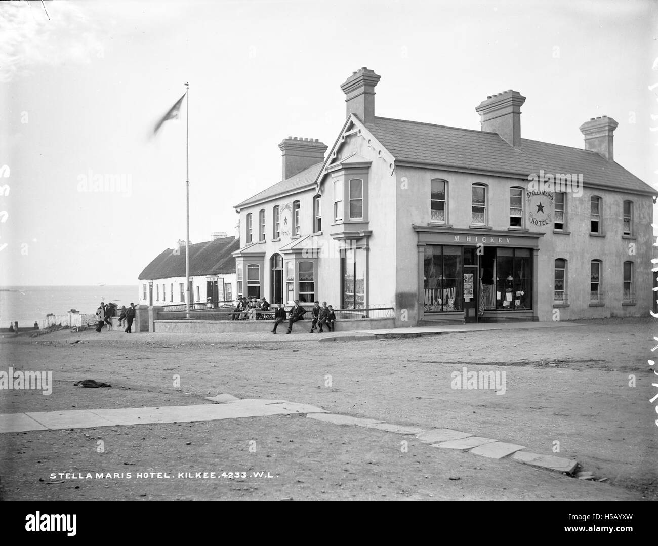 The Stella Maris Hotel, located in Kilkee, County Clare, Ireland, is ...