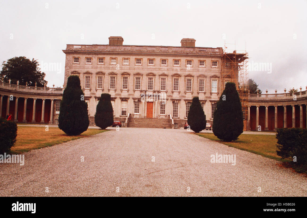 Castletown House in Kildare, Ireland, is a significant 18th-century ...