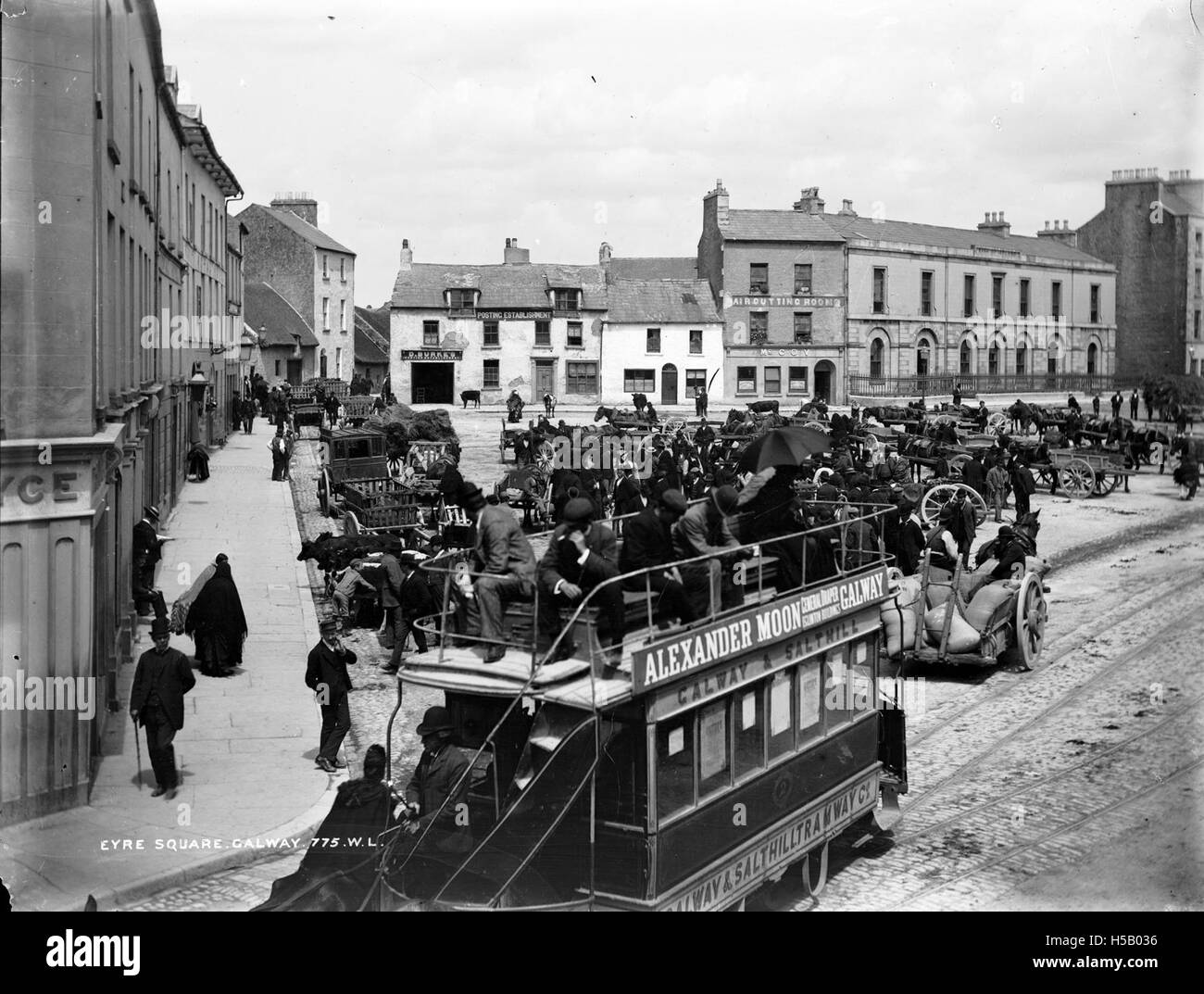Eyre Square is a public space located in Galway, Ireland, known for its ...