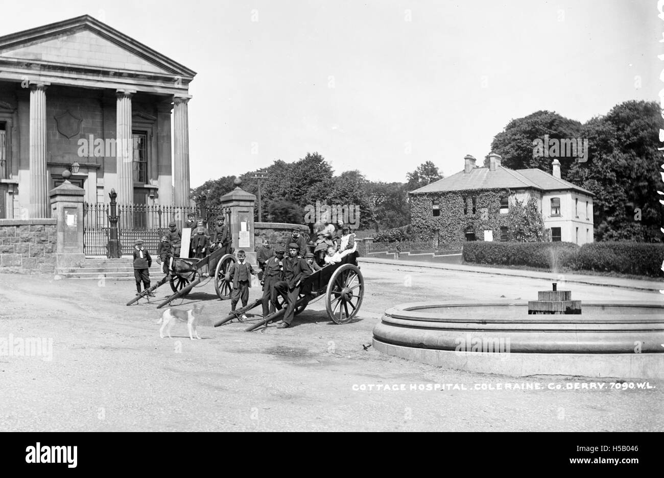 The Cottage Hospital at Coleraine was a healthcare facility that ...