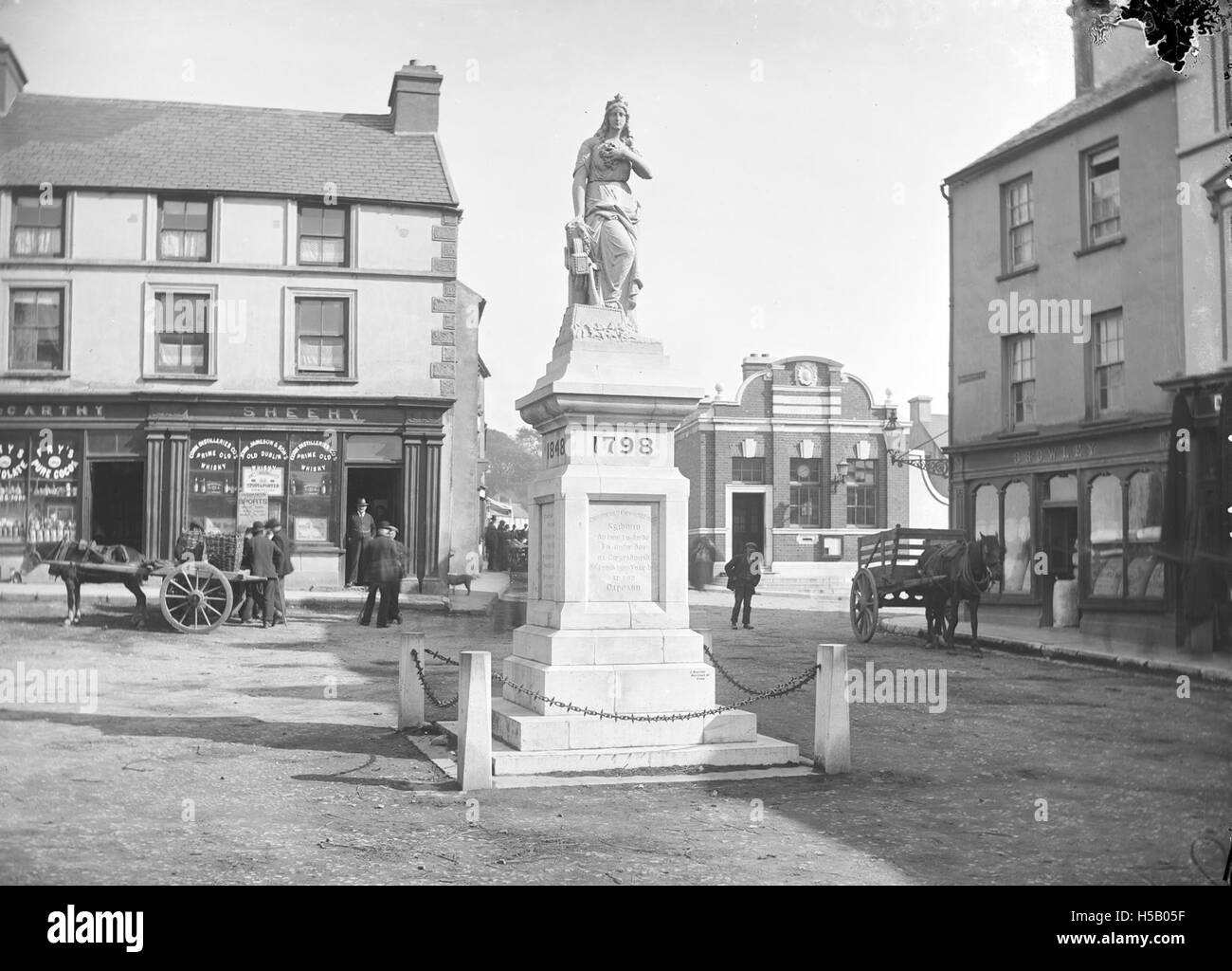 A photograph or scene capturing Skibbereen, a town in County Cork ...