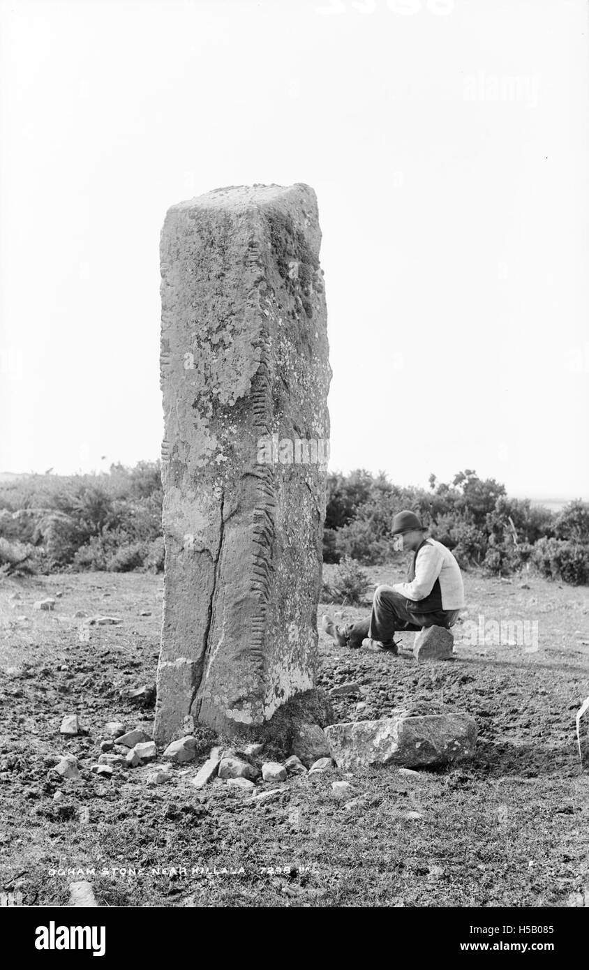 Prehistoric stone monument in Black and White Stock Photos & Images - Alamy