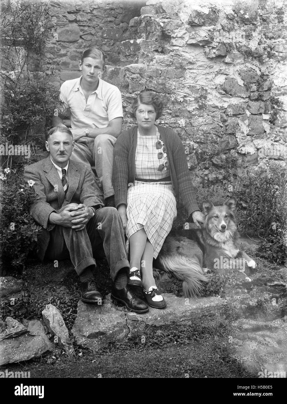 The Grubb Family Stock Photo - Alamy