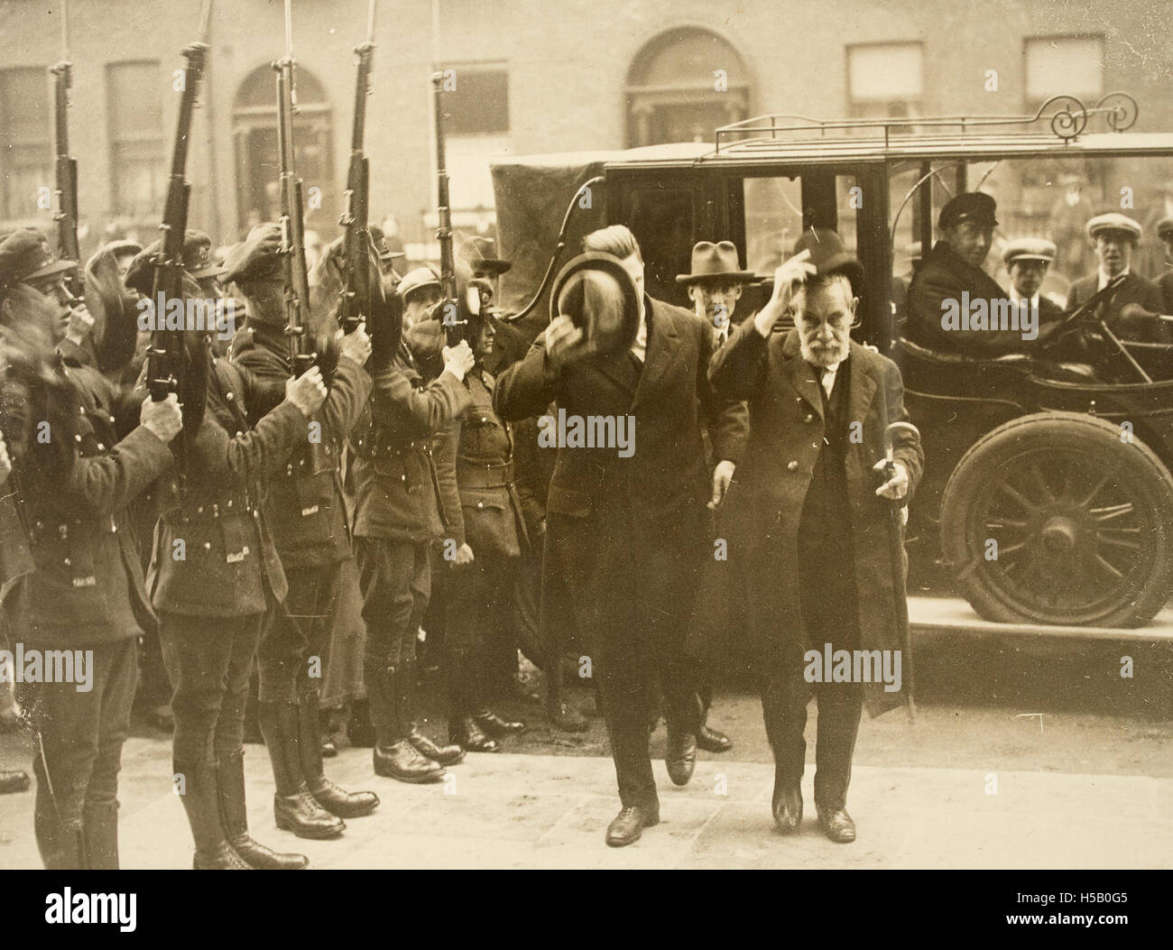 John Devoy, a prominent figure in Irish history, arrives at government ...