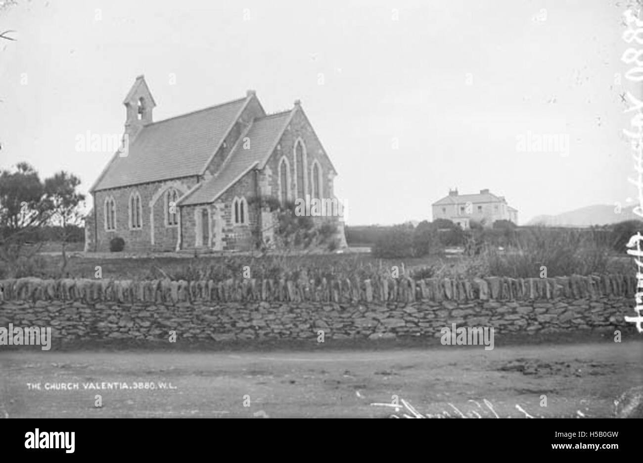 This photograph shows a church located in Valentia, County Kerry ...