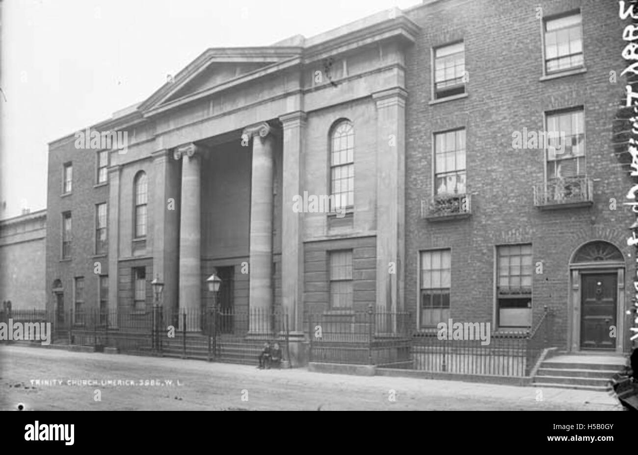 Trinity Church in Limerick, Ireland, is known for its architectural and ...
