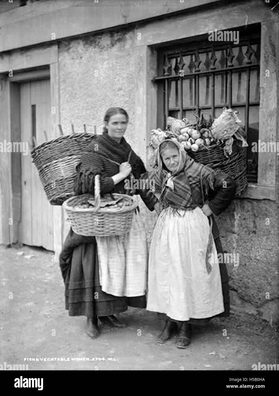 Daily life in fish Black and White Stock Photos & Images - Alamy
