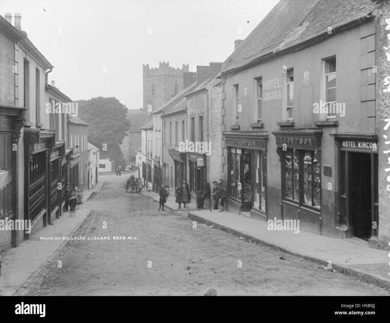 Main St. Killaloe, Co. Clare Stock Photo - Alamy