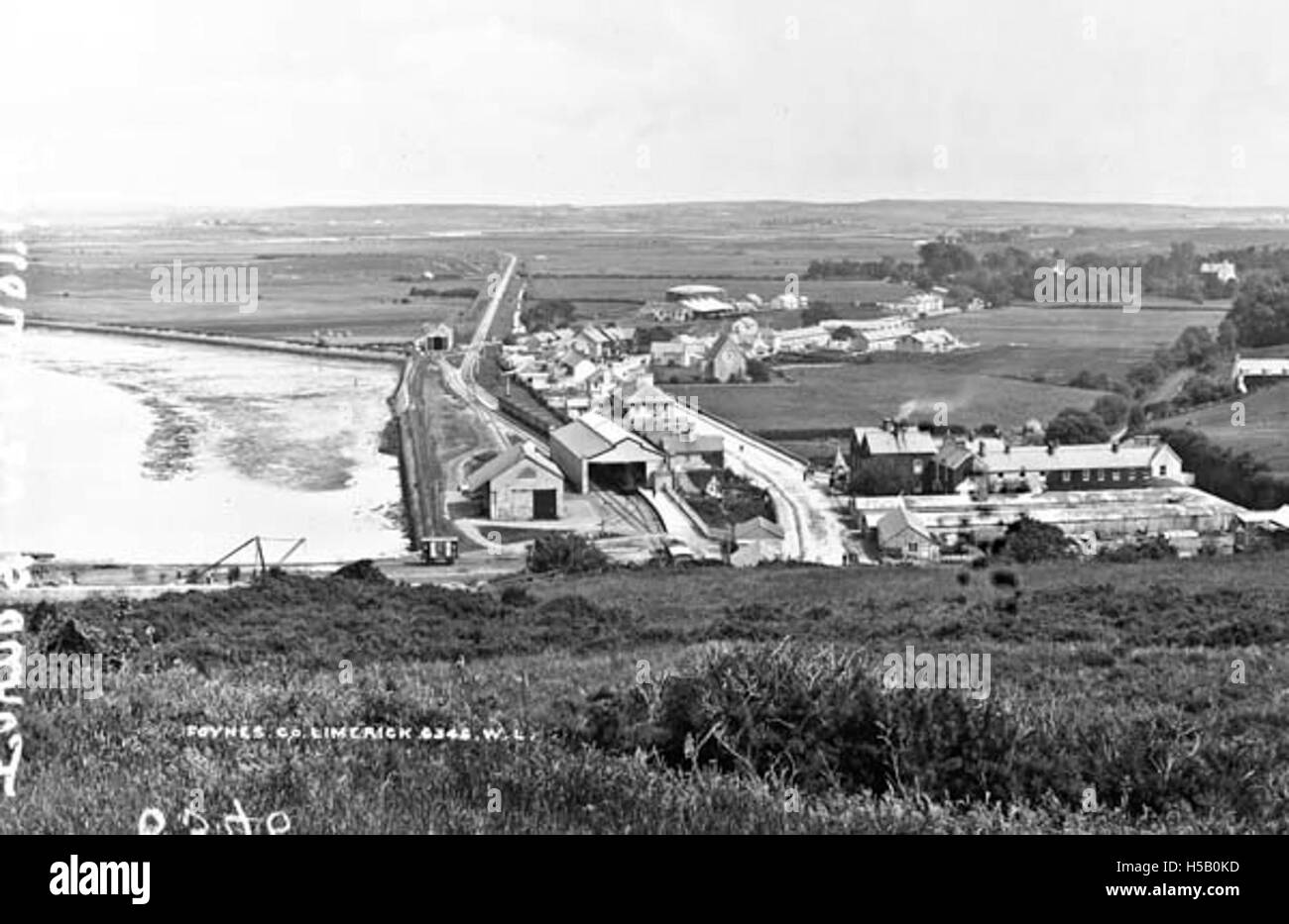 General View, Foynes, Limerick Stock Photo - Alamy