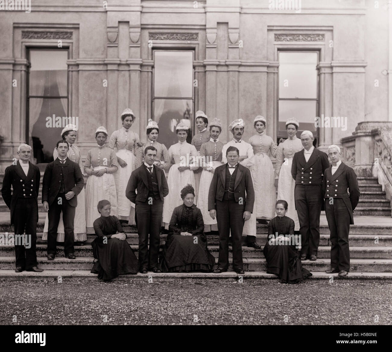 Curraghmore House meets Downton Abbey Stock Photo - Alamy