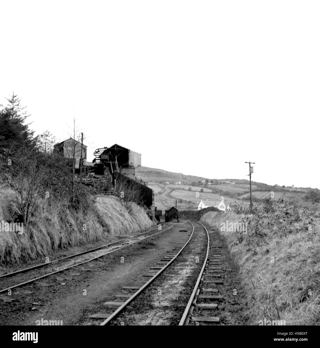 Train trains railway railways Black and White Stock Photos & Images - Alamy