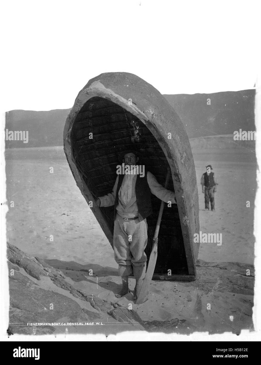 A portrait of a fisherman from Donegal, Ireland, highlighting the ...