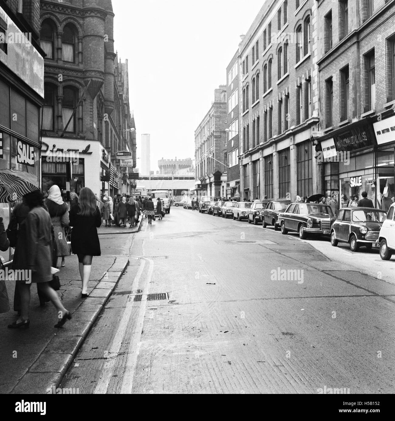 Historic 13th century tower Black and White Stock Photos & Images - Alamy