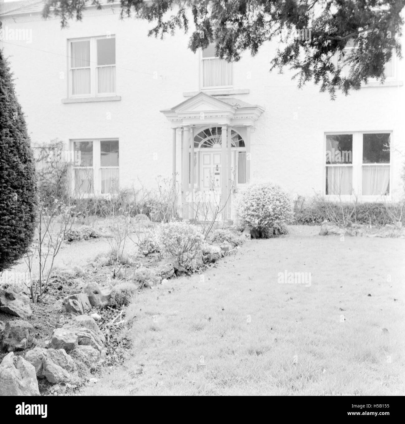 This image shows a doorway located in Banagher, County Offaly, Ireland ...