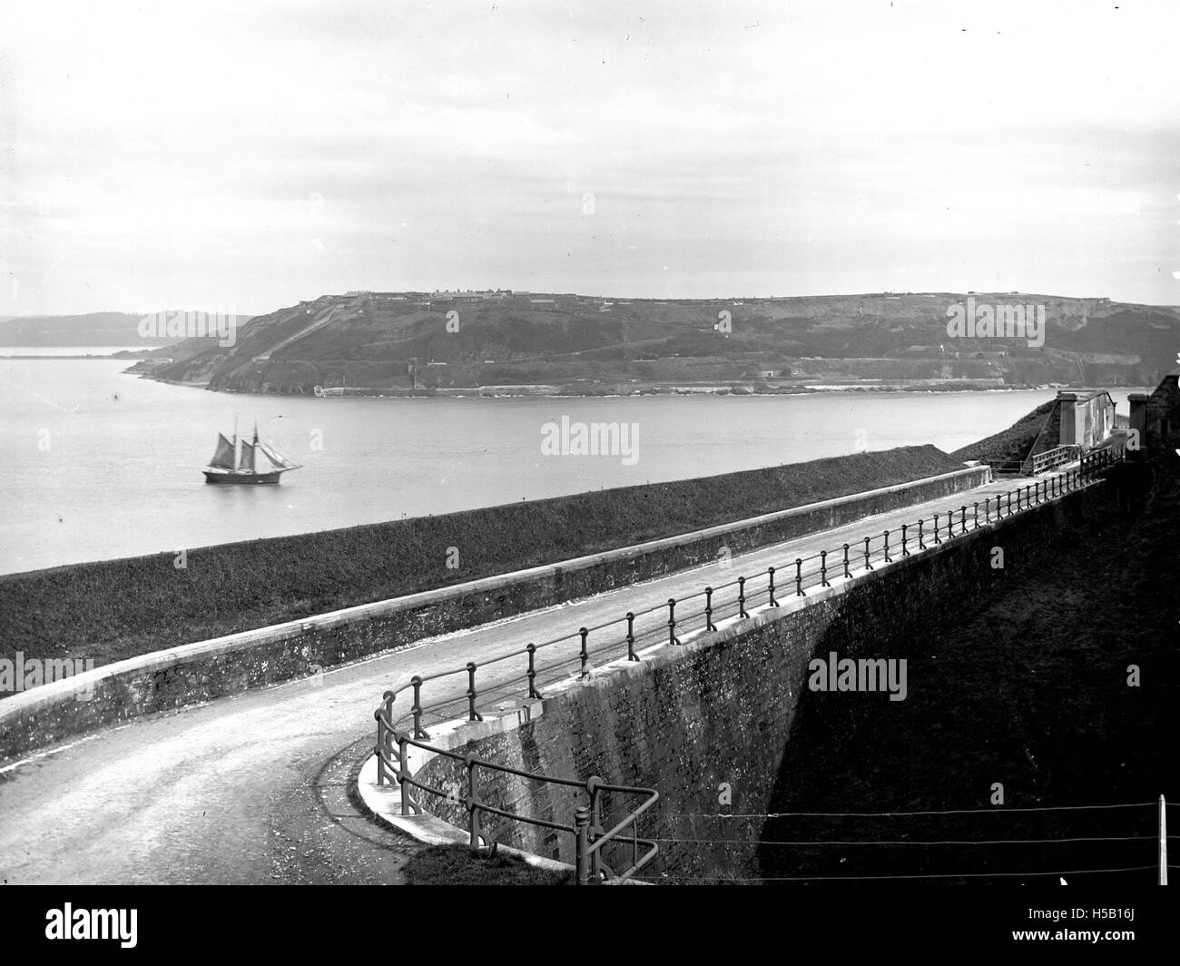 This image captures Carlisle Fort in Crosshaven, County Cork, Ireland ...