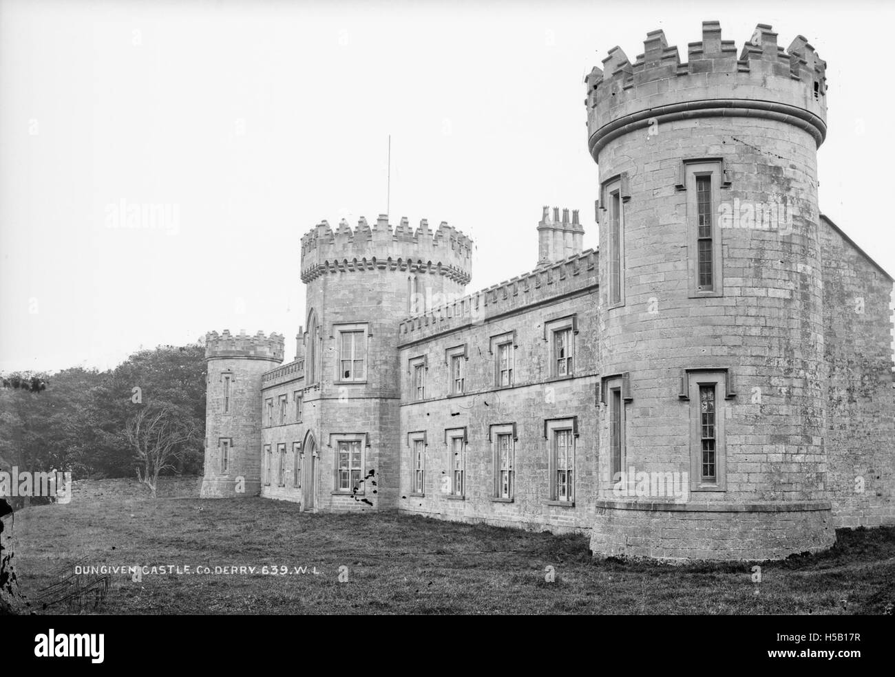 Dungiven Castle, located in County Derry, Northern Ireland, is a ...