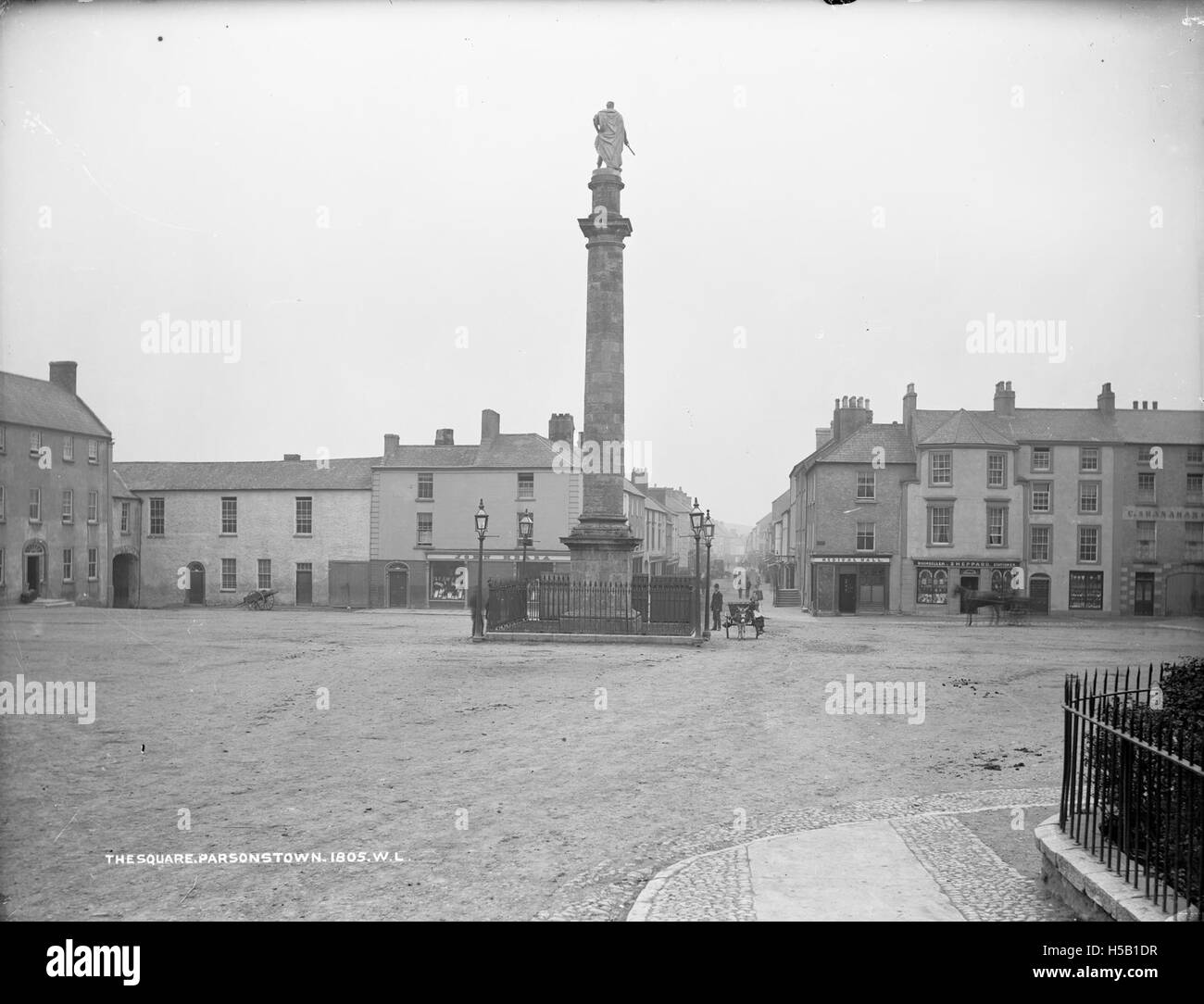 2 The Square in Parsonstown, now known as Birr, in County Offaly ...