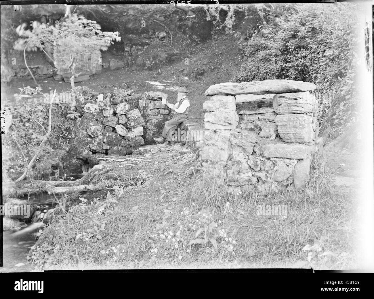 The Old Man of the Holy Well is a legendary figure associated with the ...