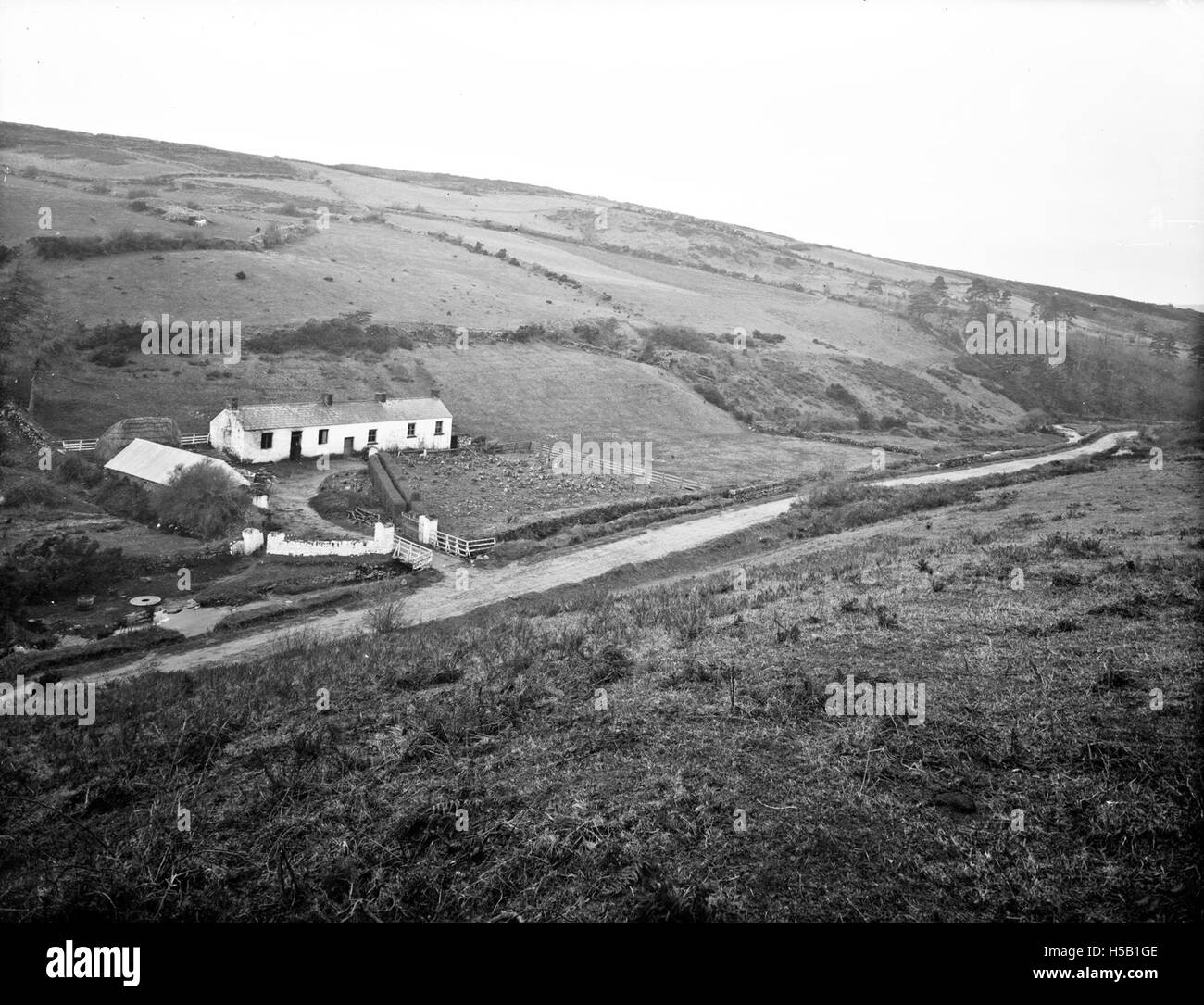 Rural suburban Black and White Stock Photos & Images - Alamy
