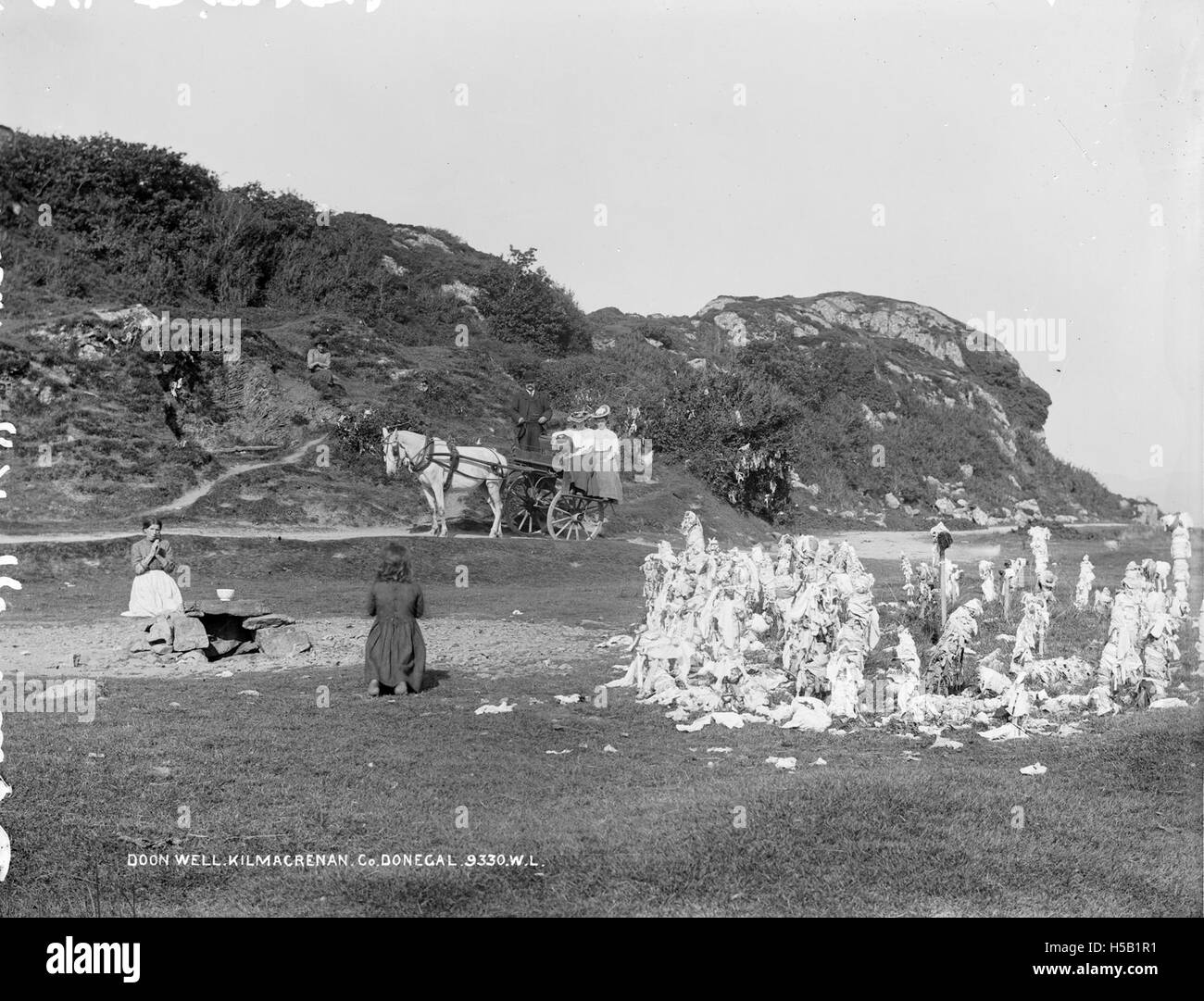 The 3 Doon Well is a historical site located near Kilmacrenan, County ...