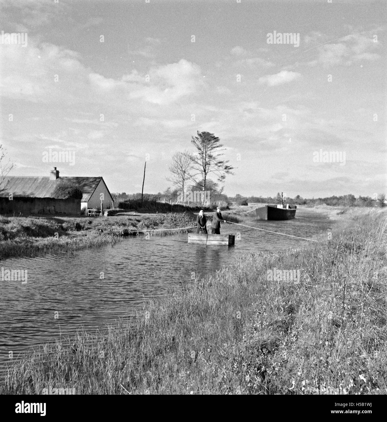 The ferryman the ferryman Black and White Stock Photos & Images - Alamy