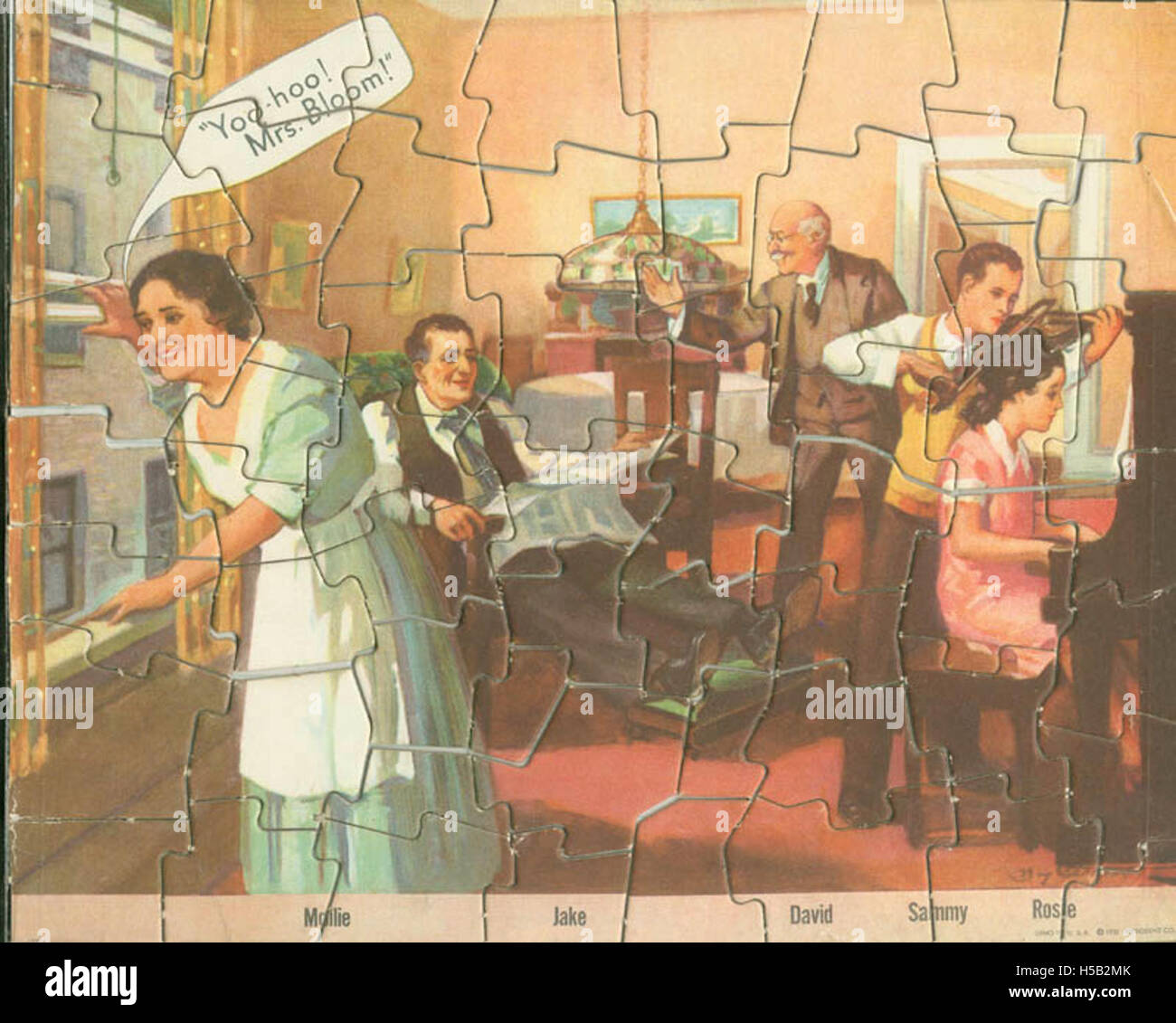 Vintage puzzle hi-res stock photography and images - Alamy