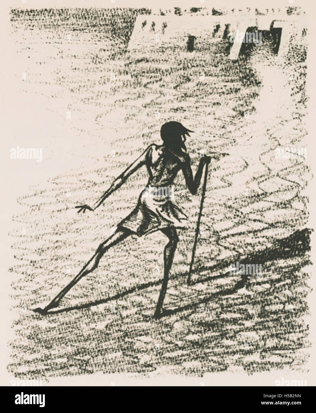 'Das Buch Jona' is an illustrated book drawn by Uriel Birnbaum and ...