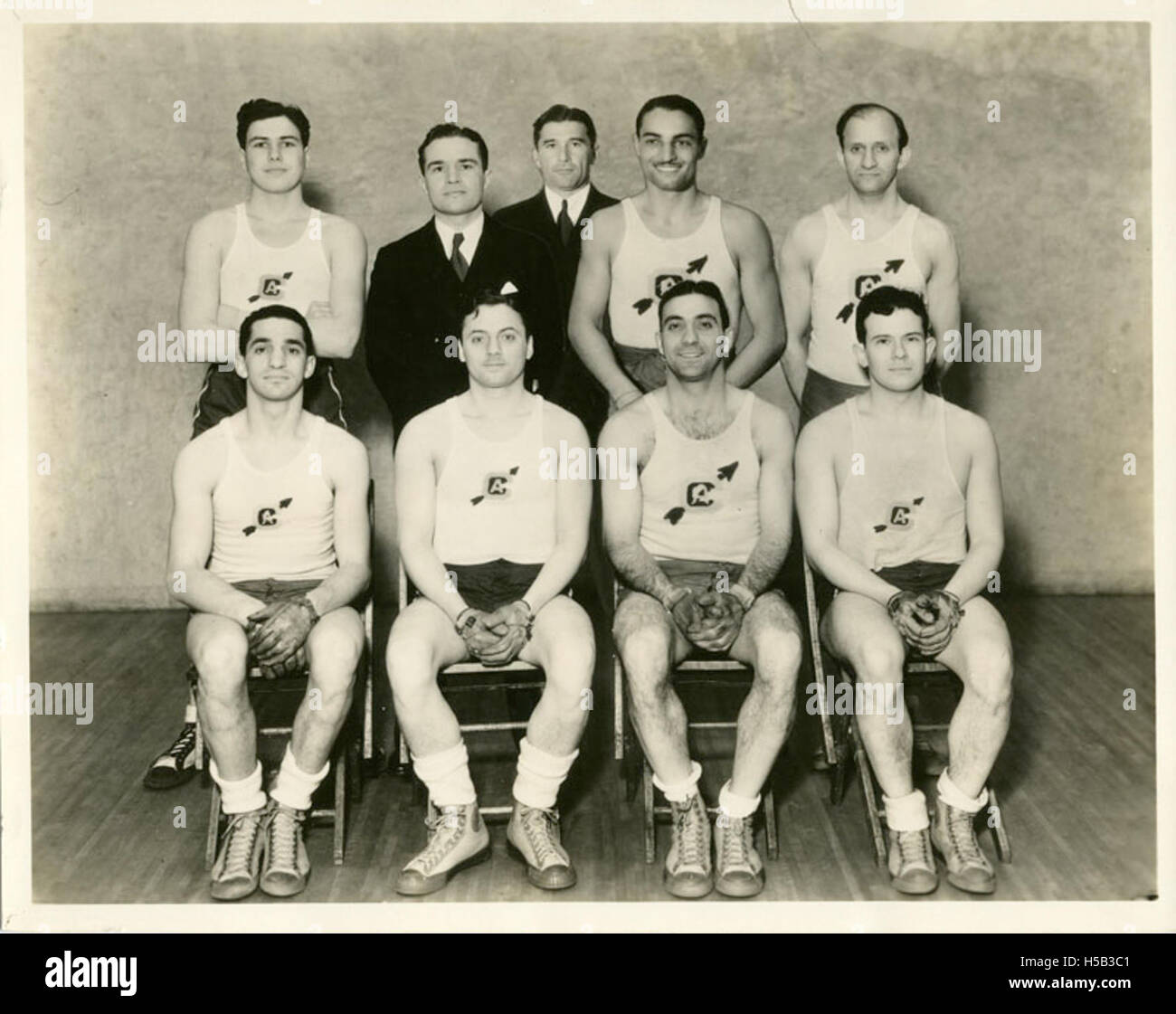 The City Athletic Club in New York hosted a basketball team that was ...